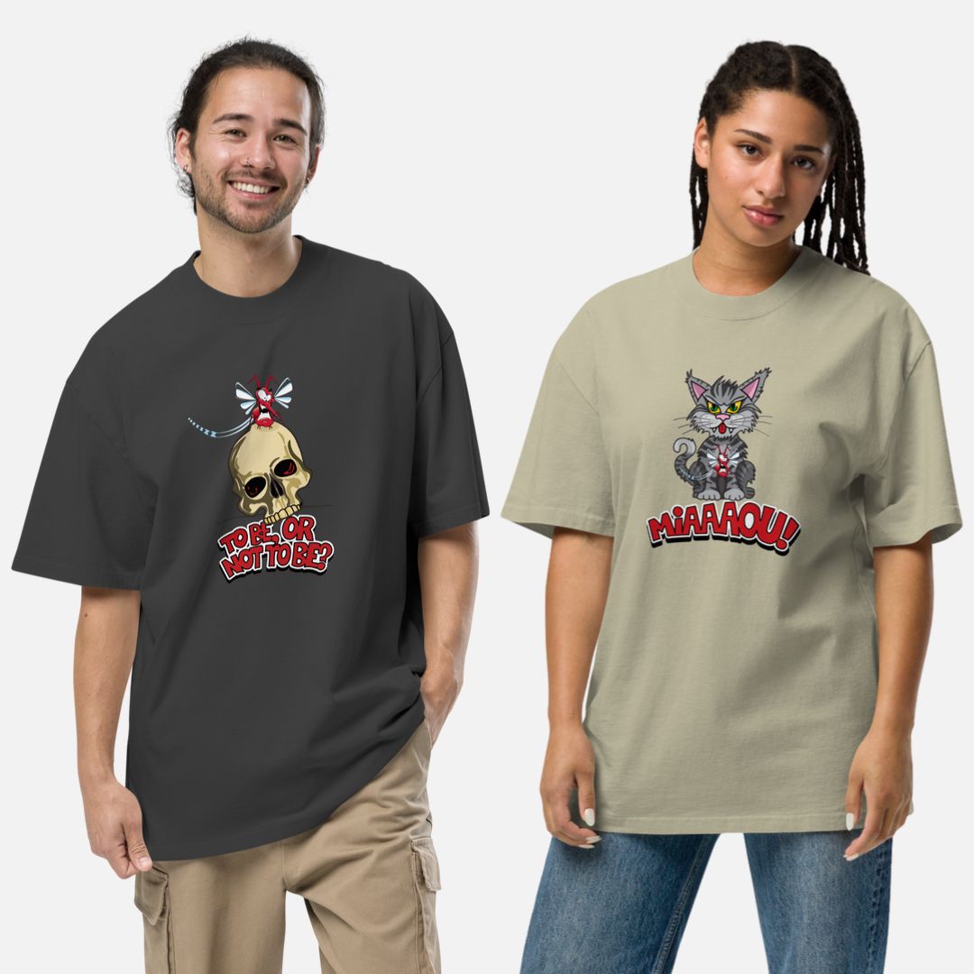 Unisex Oversized T-Shirts – MatrixMotifs